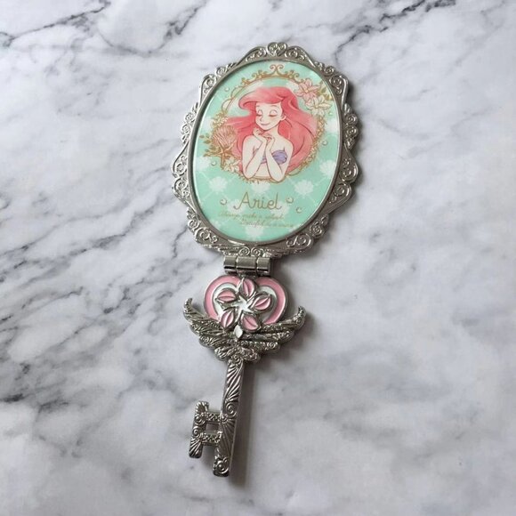 Disney | Accessories | Disney Princess Handheld Mirror Ariel Marie ...